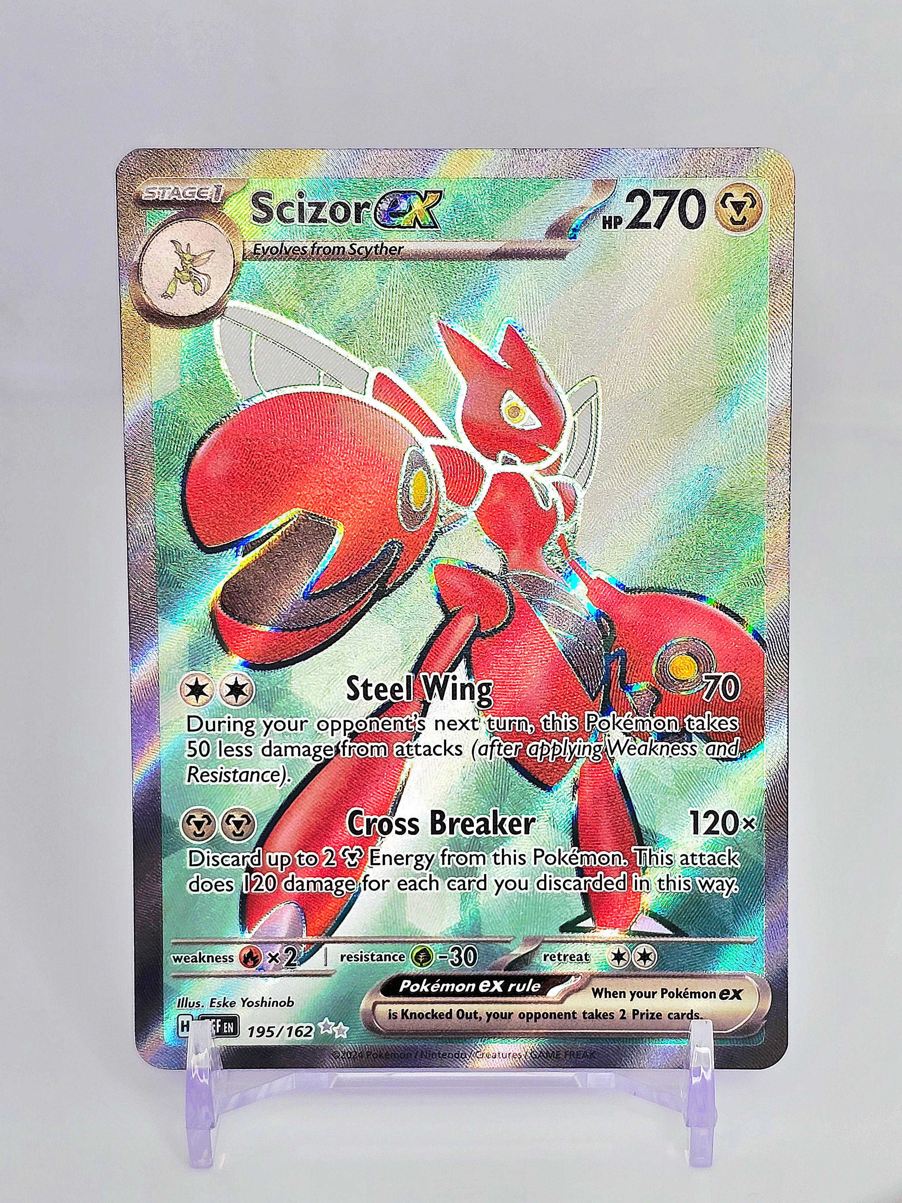 SCIZOR EX FULLART – Zenkai Games & Manga